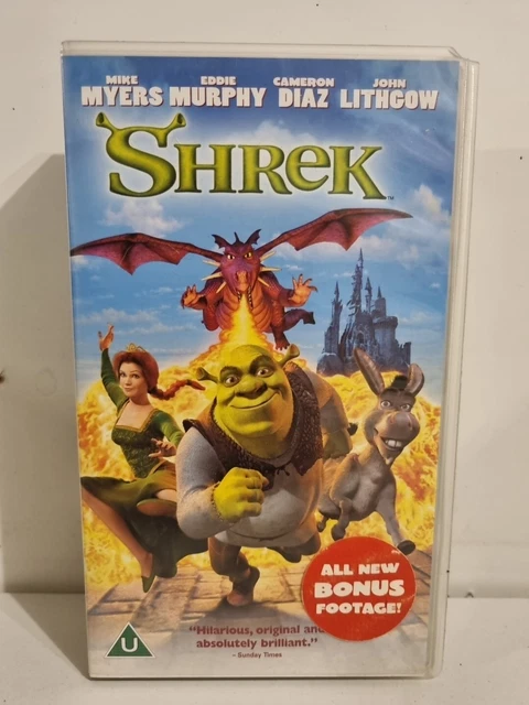 SHREK (VHS, 2001) £3.31 - PicClick UK