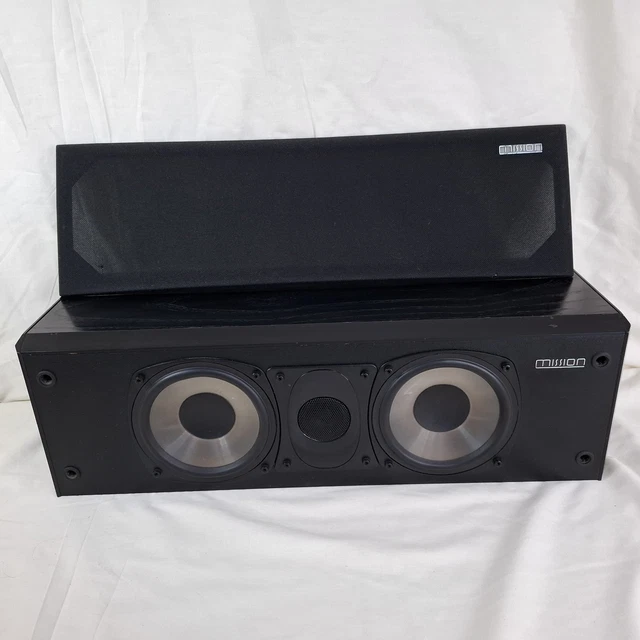 MISSION 75C BI-WIRED High End Centre Speaker 6 Ohm In Black See Pics ...