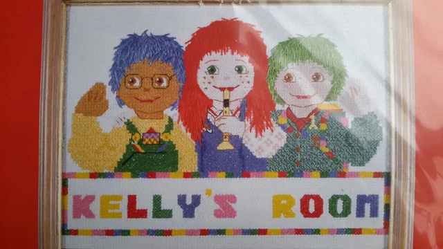DECLAN DESIGNS TOTS TV Cross Stitch Kit- Picture or Door Plaque £6.50 ...