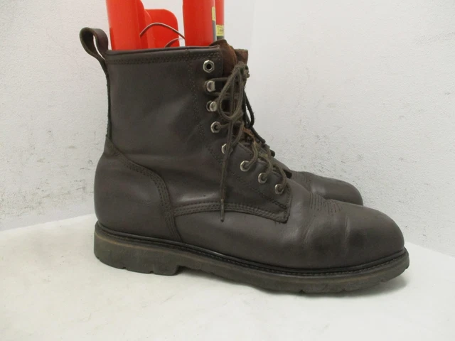 CODY JAMES LACE Up Brown Work Boots COMP Toe C8P28 Mens size 15 D £60. ...