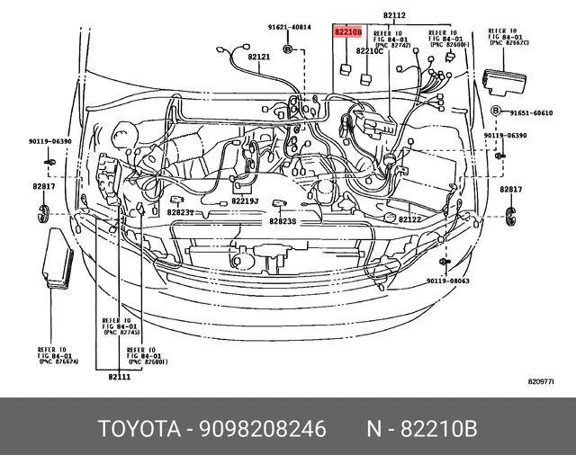 ORIGINAL OE SICHERUNGSGLIED, 9098208246 für Toyota 90982-08246 EUR 13 ...