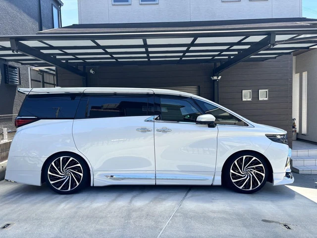 JDM NEW ALPHARD 40 Vellfire 21 inch wheel Blitz coilover set No Tires ...