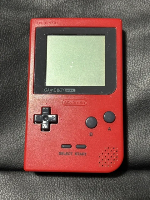 TEST DE LA console Nintendo Gameboy Pocket RED MGB-001 EUR 60,49 ...