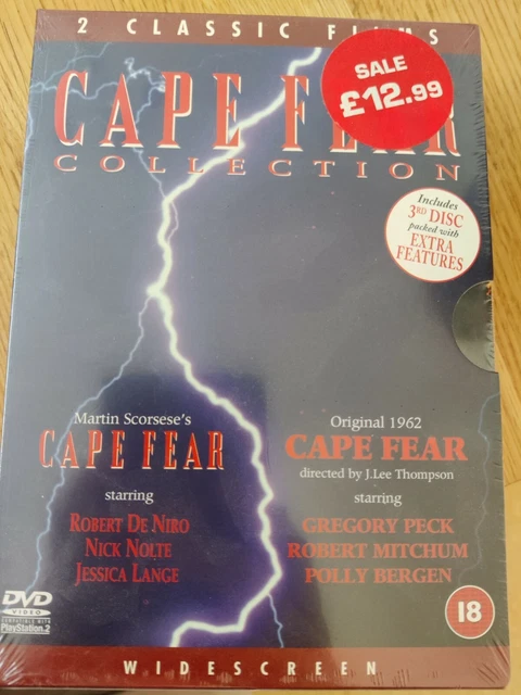 CAPE FEAR BOX Set [1961 and 1991] [DVD] [1962] EUR 4,76 - PicClick IT