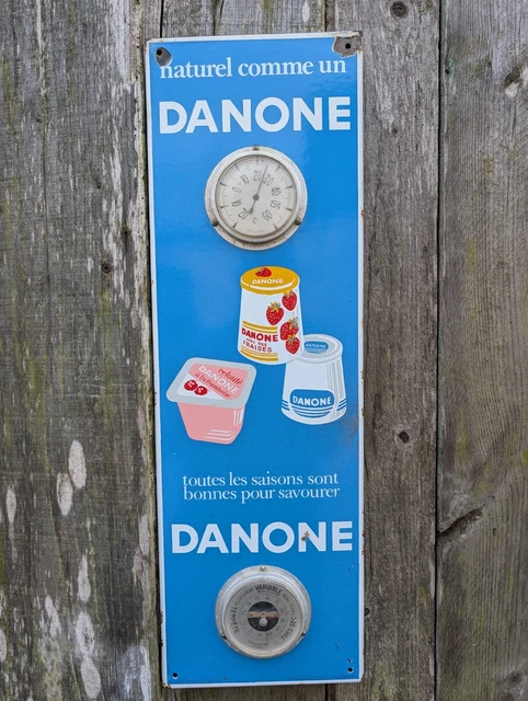 PLAQUE ÉMAILLÉE ANCIENNE DANONE ( D'origine) EUR 200,00 - PicClick FR