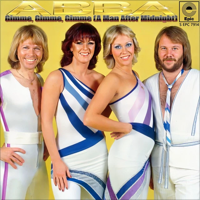 7& ABBA GIMME, Gimme, Gimme (A Man After Midnight) AGNETHA France EPIC ...