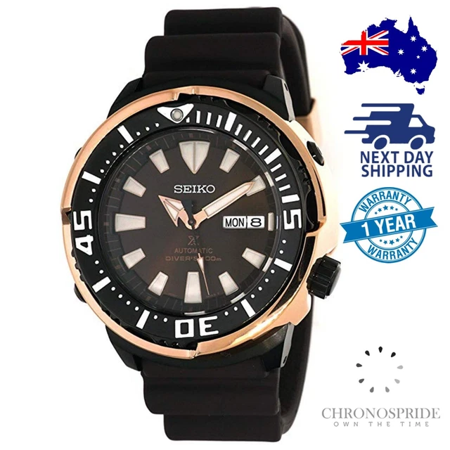 SEIKO PROSPEX TUNA SRPD14 SRPD14K1 Asia Baby Rose Gold 200M Divers Mens ...