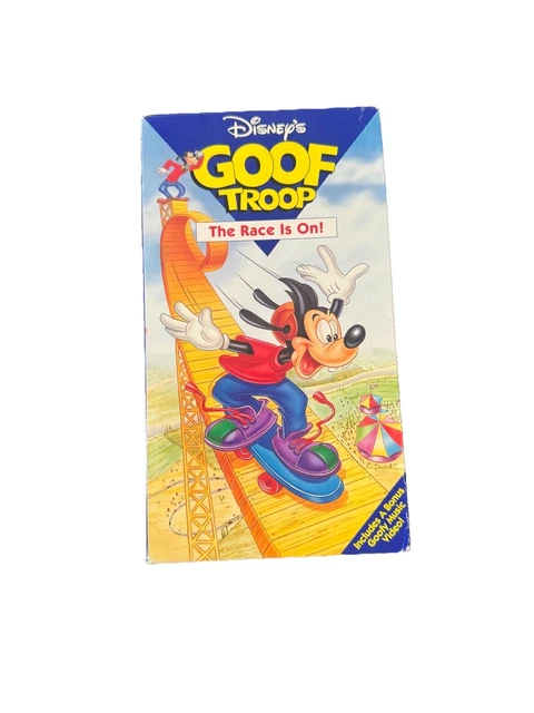 DISNEY’S GOOF TROOP The Race Is On VHS Tape 1993 £7.15 - PicClick UK