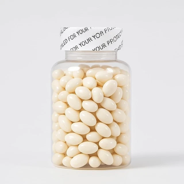 SKIN BRIGHTENING FACE Capsules, White Facial Supplement Pills Glass ...