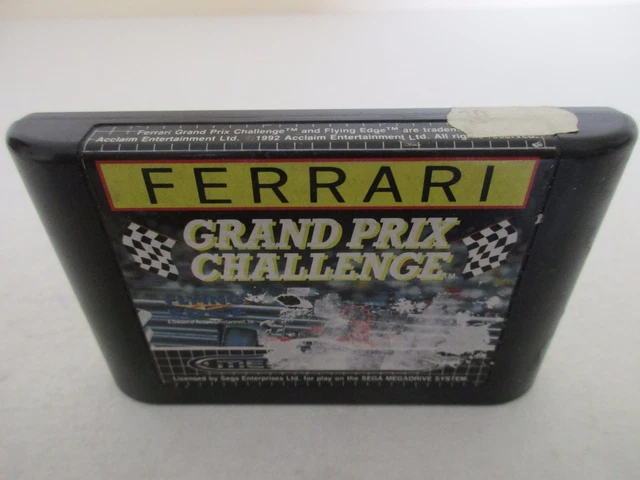 FERRARI GRAND PRIX CHALLENGE - SEGA MEGADRIVE - JEU SEGA MEGA DRIVE ...