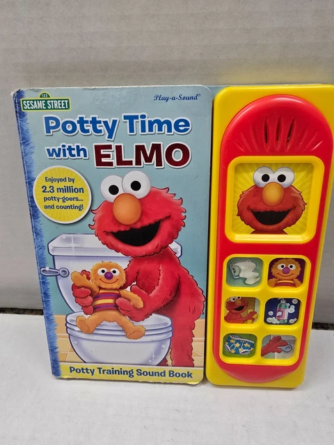 SESAME STREET - Potty Time with Elmo - Potty Training Sound Book $2.37 ...