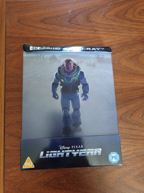 DISNEY PIXAR LIGHTYEAR Steelbook Edition 4K UHD £13.51 - PicClick UK