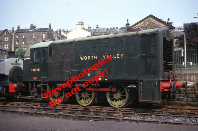 ORIGINAL 35MM Slide Railway Diesel /Steam D0226 @ Haworth 7th June 1969 ...