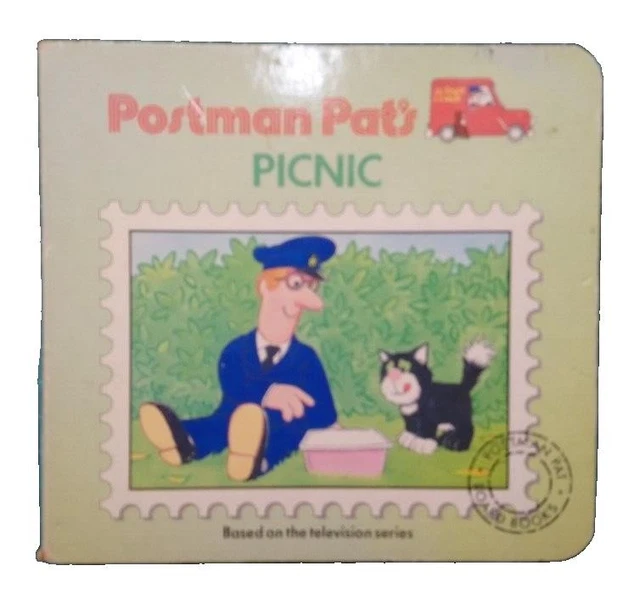 POSTMAN PAT'S PICNIC Board Book £8.15 - PicClick UK