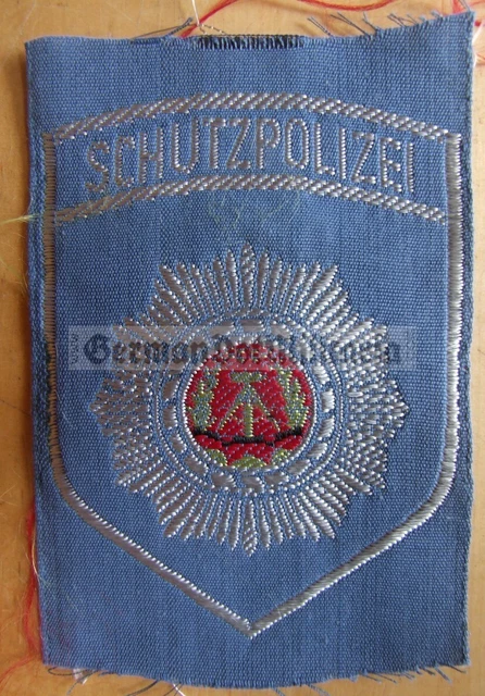 OM227) EAST GERMAN DDR GDR TraPo Police uniform sleeve patch ...
