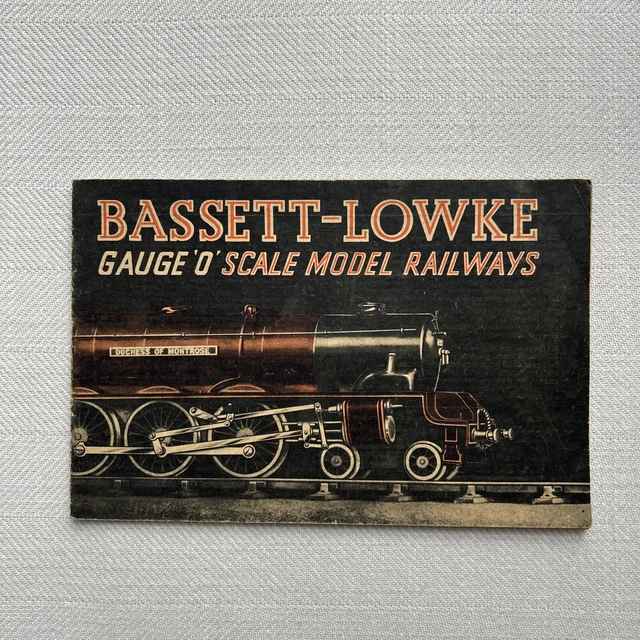 BASSETT LOWKE MODEL Railway Catalogue - Summer 1947 £16.13 - PicClick UK