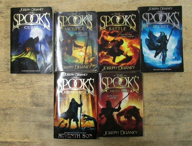 6 SPOOK'S THE LAST APPRENTCE by JOSEPH DELANEY ** FREE UK POST ...