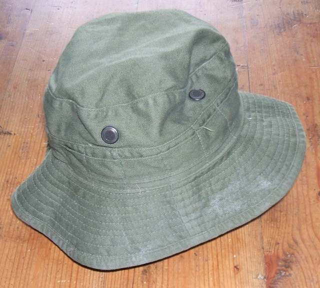 BRITISH ARMY SAS UKSF jungle tropical green boonie bush hat uniform ...