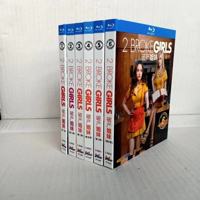 2 BROKE GIRLS:SEASON 1-6 TV Series Blu-Ray DVD BD 12 Disc All Region Box Set $142.77 - PicClick AU