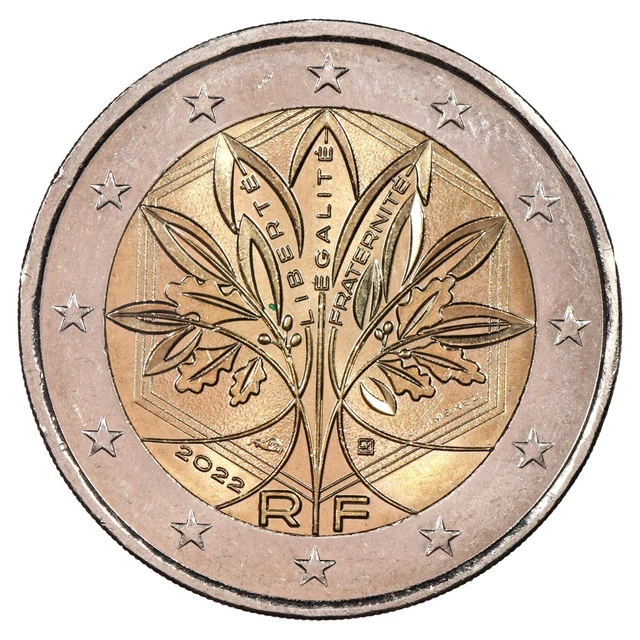Pice De 2 Euros Arbre 2022 Valeur