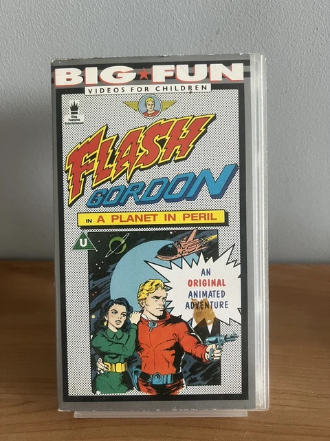 FLASH GORDON IN Planet In Peril - Animated Adventure - PAL VHS Video ...