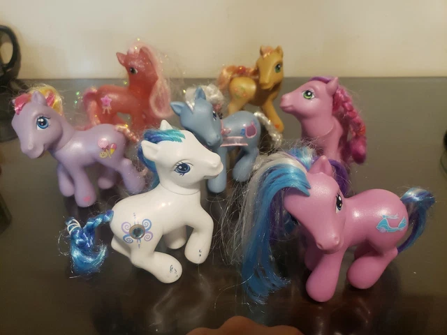 MY LITTLE PONY mlp 2002-05 bee bop, sunset, triple treat, scooter ...