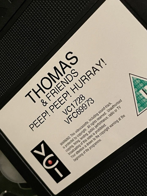 THOMAS & FRIENDS Peep! Peep! Hurray! Vhs £19.99 - PicClick UK