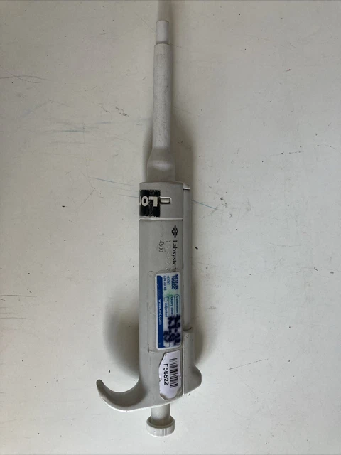 THERMO LABSYSTEMS FINNPIPETTE single channel Model 4500 20μL to 200μL ...