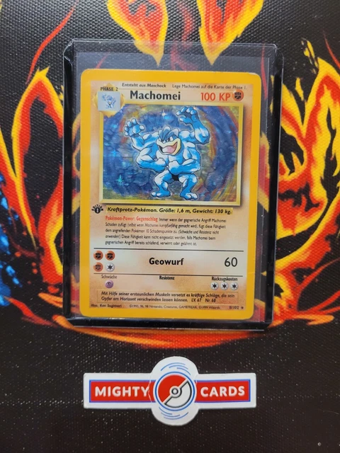 POKEMON CARD KARTE Machamp Machomei 8/102 1. Edition Base Basis Set Holo PL EUR 11,99 - PicClick FR