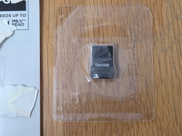 SANDISK ULTRA FIT Flash Drive 128GB (USB 3.2 Memory Stick Black With ...