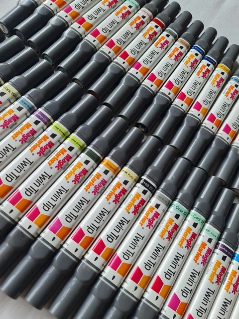 SPEEDRY MAGIC MARKER Colours Pen Twin Tip - Royal Sovereign- Use - 39 ...