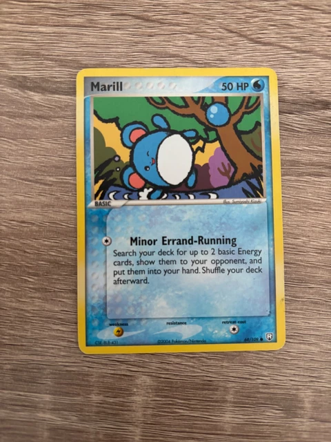 POKEMON MARILL EX Team Rocket Returns Set Card 68/109 £1.13 - PicClick UK