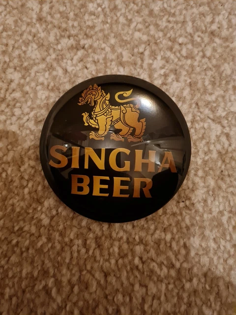 SINGHA BEER FONT Badge, Mancave, Homebar #1 £5.00 - PicClick UK