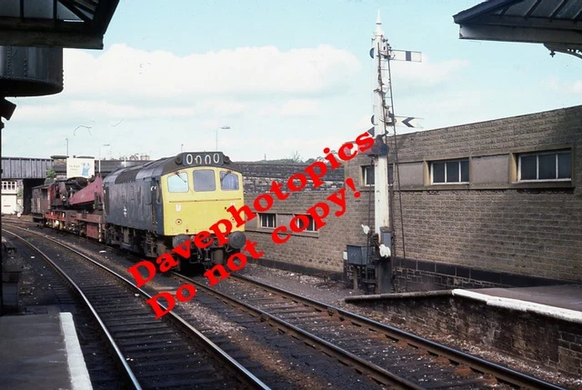 ORIGINAL 35MM Slide Diesel/Steam Train/Railway 25185 Up breakdown train ...