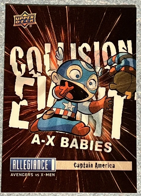 MARVEL ALLEGIANCE ~ ÉVÉNEMENT COLLISION A-X BÉBÉS CAPTAIN AMERICA #AXB3 ...