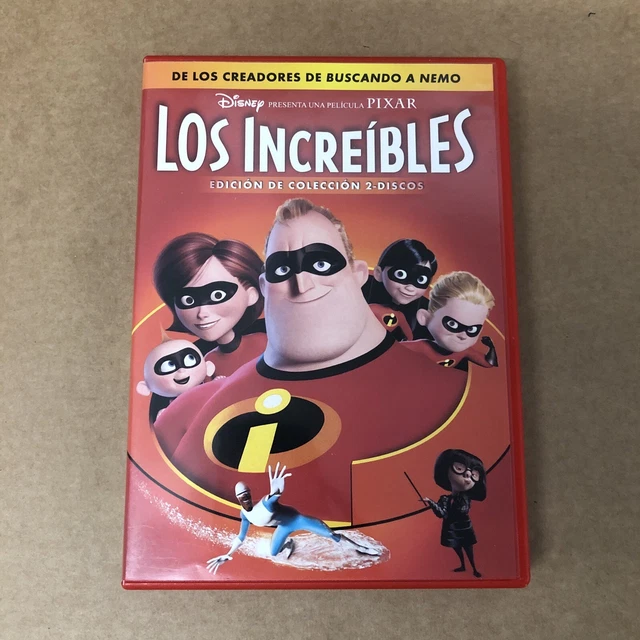 DVD - LOS Increibles (The Incredibles Spanish Version) - Walt Disney ...
