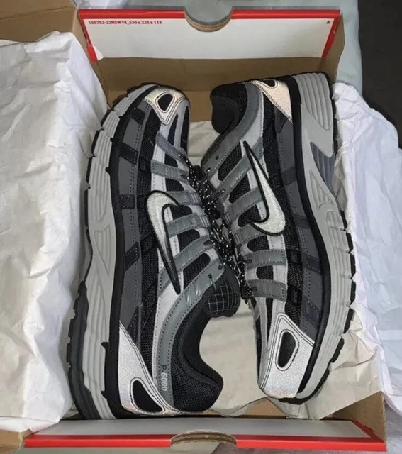 NIKE P-6000 WINTERIZED Anthracite & Smoke Grey - Size UK 8.5 - HQ3818 ...