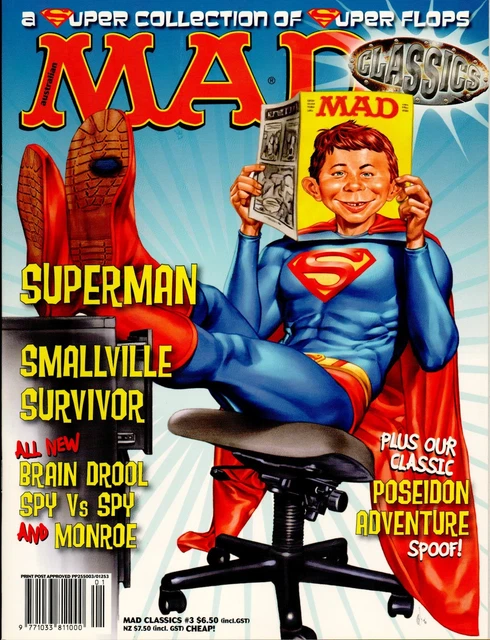 MAD (AUSTRALIA) MAGAZINE - Classics #3, 2006 - Superman, Smallville ...