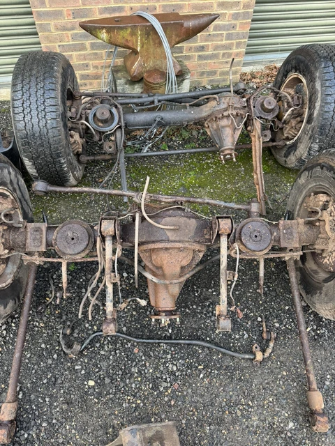 2000 NISSAN PATROL Y61 Front & Rear Axles Complete With Diff Lock 1998 ...