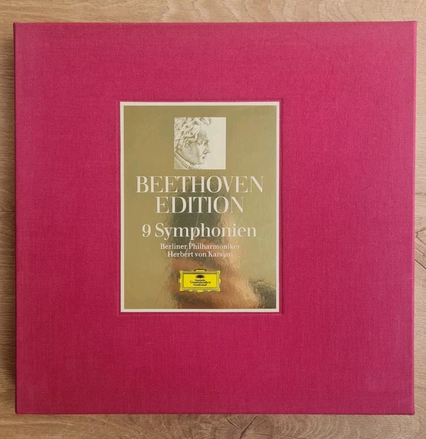 HERBERT VON KARAJAN Beethoven Edition 9 Symphonien Berliner Philharmoniker LP EUR 1,00 - PicClick DE