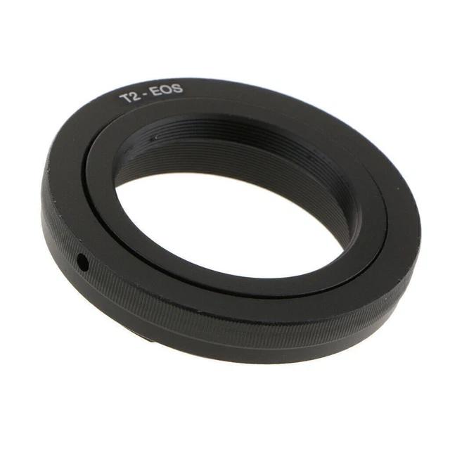 TELESCOPE T2 LENS Mount Adapter Connector Ring for Canon EOS 550D 7D 5D ...