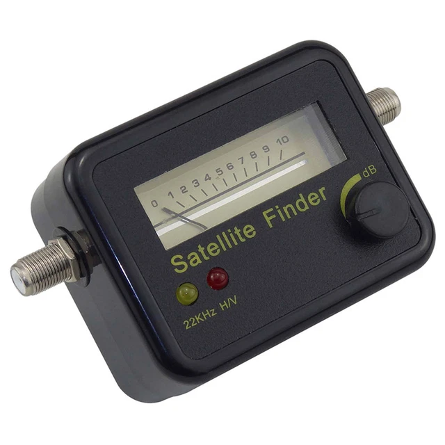 MIX DIGITAL SATELLITE Finder Signal Meter for Aligning Dish DBMDAUDMFD ...