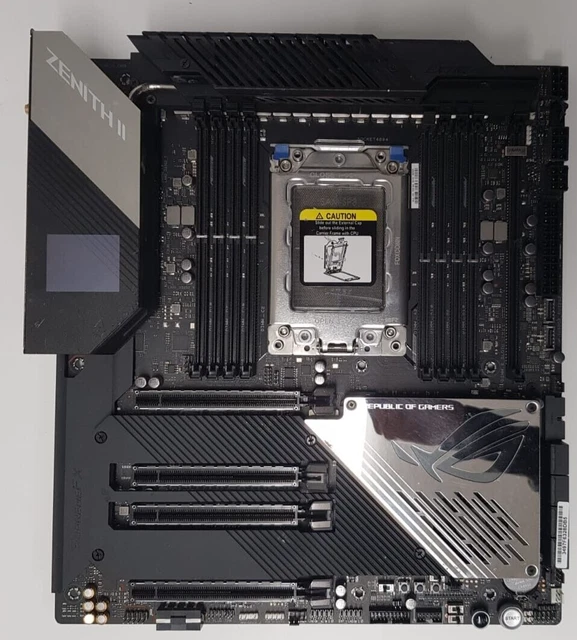 ASUS ROG ZENITH II Extreme Alpha TRX40 Gaming AMD 3960X/3970X/3990X ...