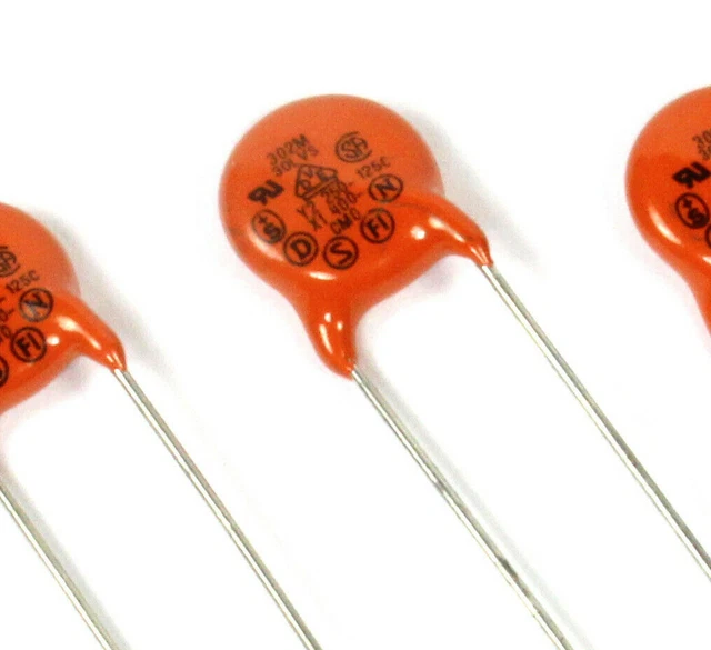 20PCS CERA-MITE SÉCURITÉ Condensateurs 3000pF 302M,Y5U 0.003 Uf X1 $14. ...