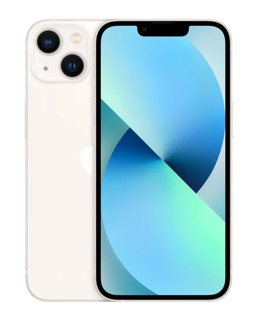 APPLE IPHONE 13 128GB Starlight White Unlocked Smartphone Box Included ...