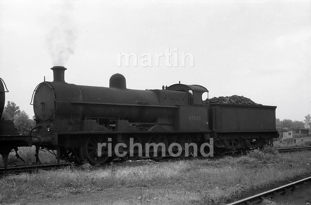 OXFORD WEBB COMPOUND 0-8-0 49005 June 1953 35mm Railway Negative RN396 ...