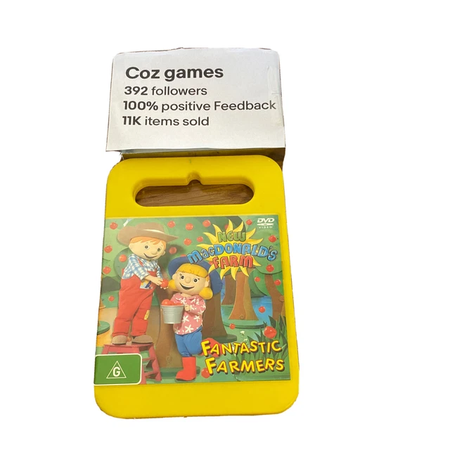 NEW MACDONALD'S FARM Fantastic Farmers DVD Child Educational Farming ...