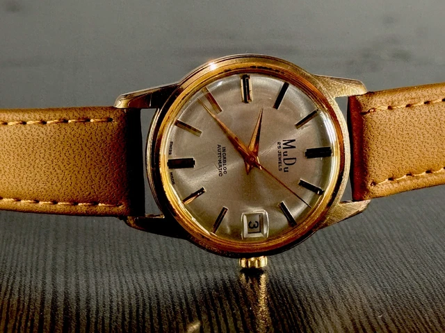 MUDU INCABLOC 25 Jewels Swiss Watch Automatic £133.52 - PicClick UK