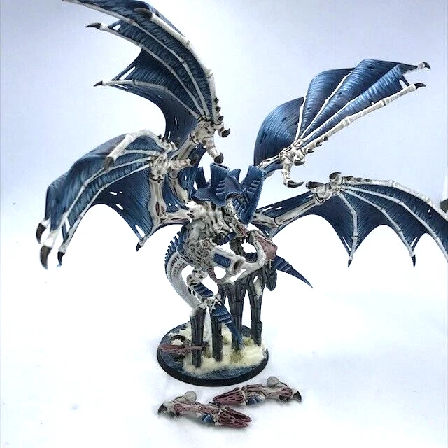 CUSTOM WINGED HIVE Tyrant Tyranid Tyranids - Magnetised, Painted ...