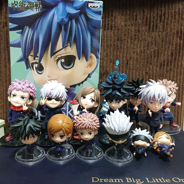 JUJUTSU KAISEN FIGURE Mascot Gojo Itadori Kugisaki Fushiguro Lot of 15 ...